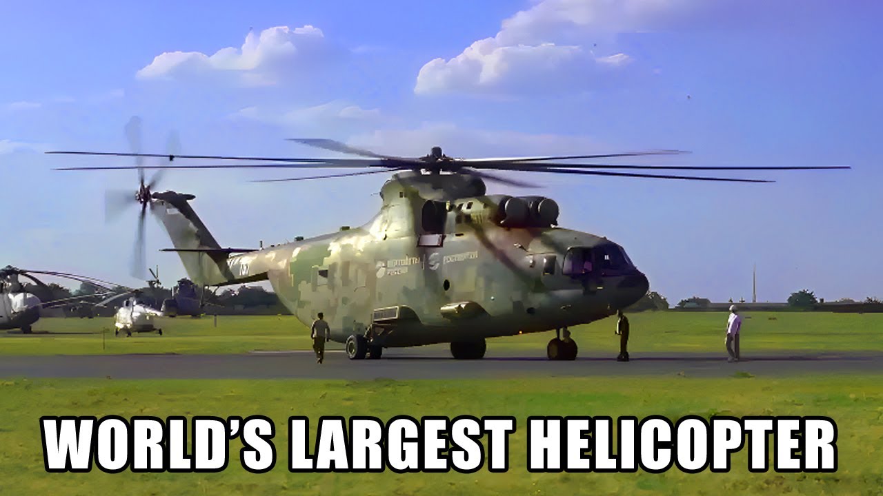 Mi-26 – Russia’s Giant Helicopter That Can Lift Tanks! 💥 | World’s ...