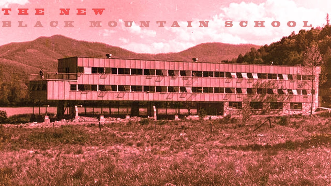 Rami Shamir : Black Mountain School, Black Mountain College and TRAIN ...