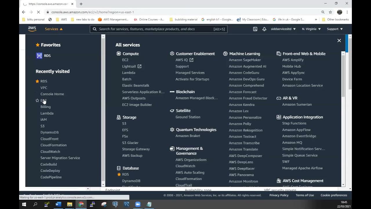 Creating RDS mysql database SERVER and connecting via EC2 and via ...