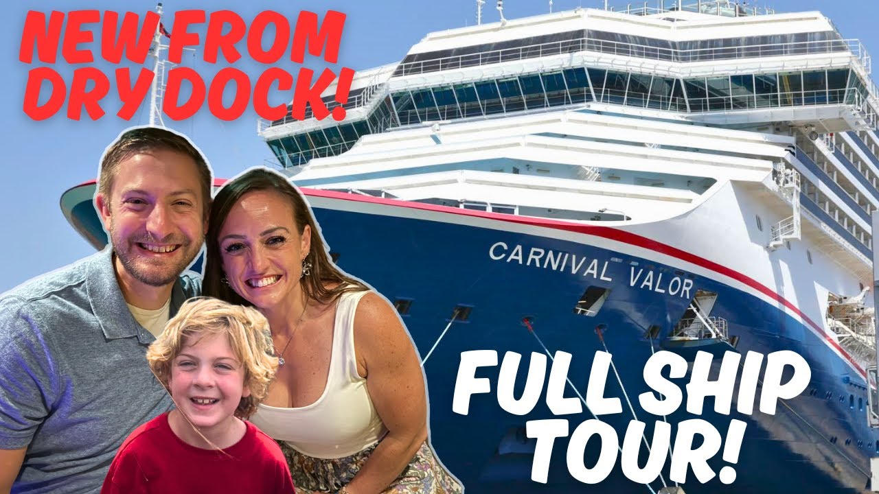 Carnival Valor 2025 FULL Ship Tour w/commentary! (NEW from Dry Dock) - YouTube