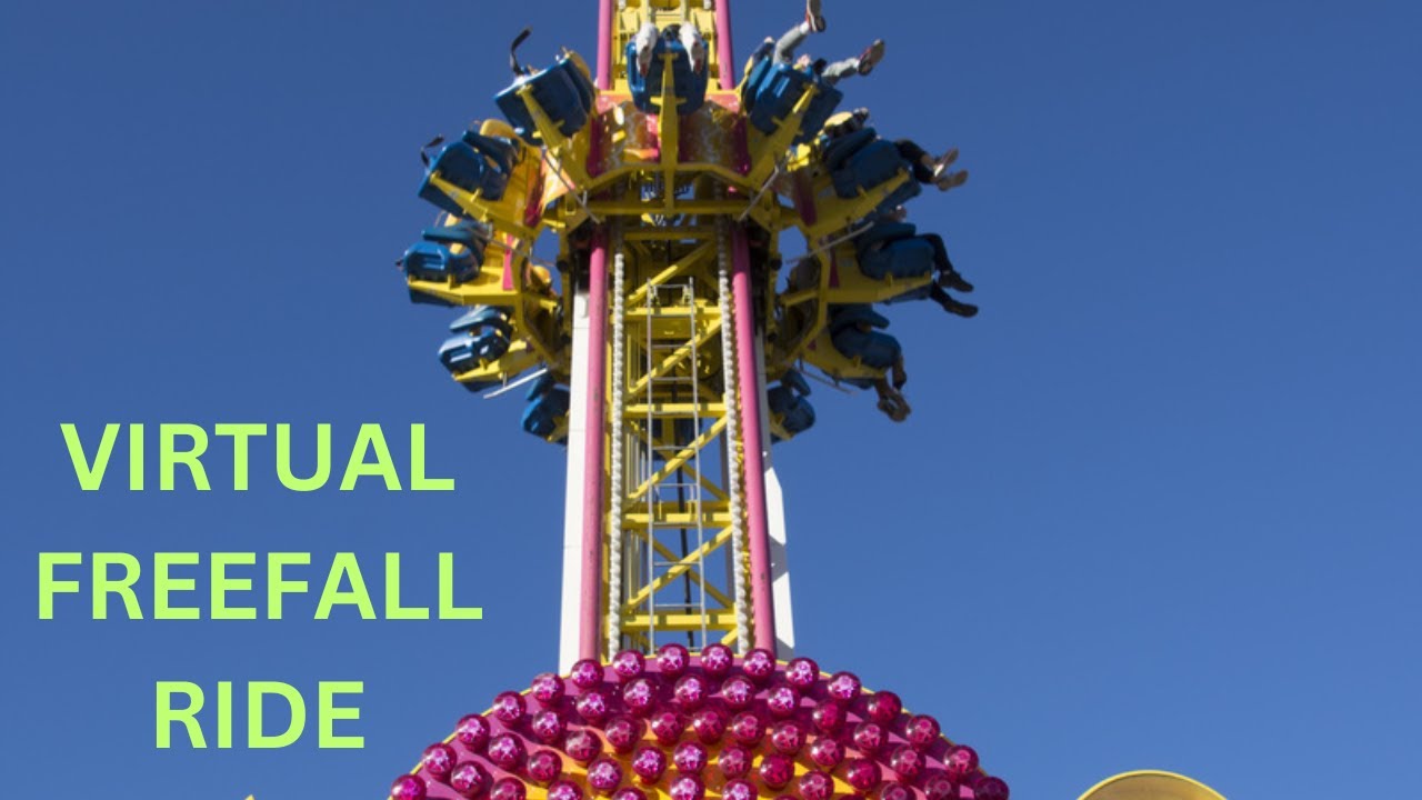 Virtual Drop Tower Ride (Free Fall) - YouTube