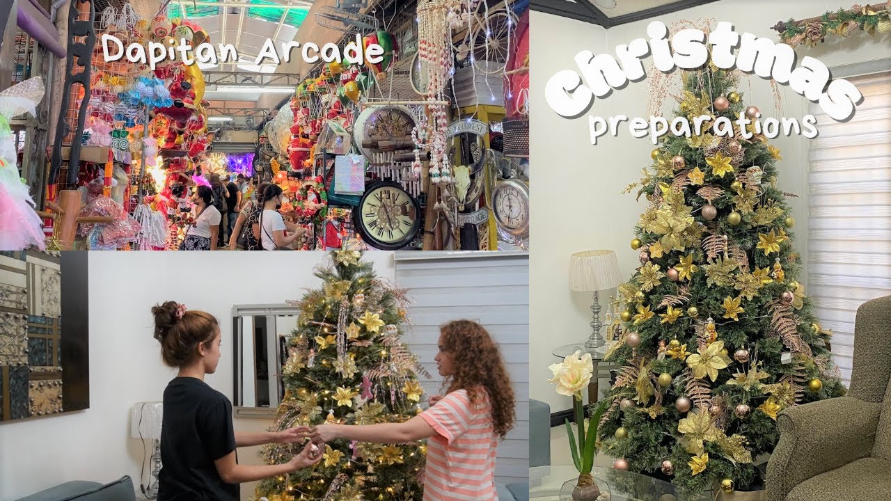DECORATE OUR CHRISTMAS TREE | DAPITAN ARCADE - YouTube