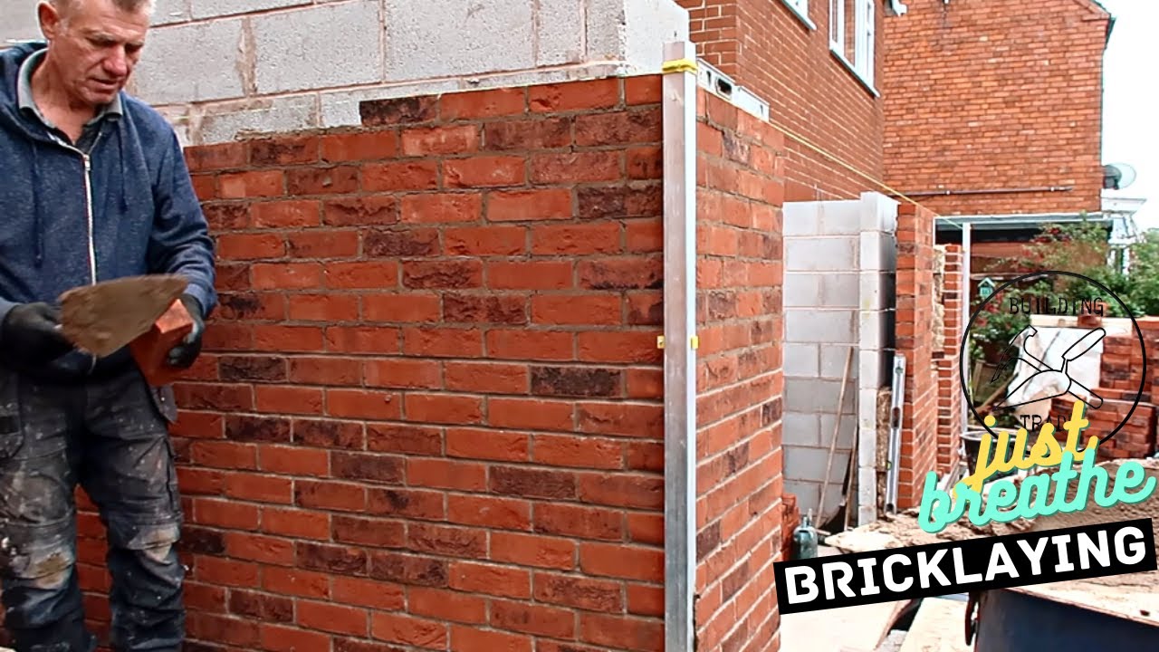 Double storey extension with squint bricks - YouTube