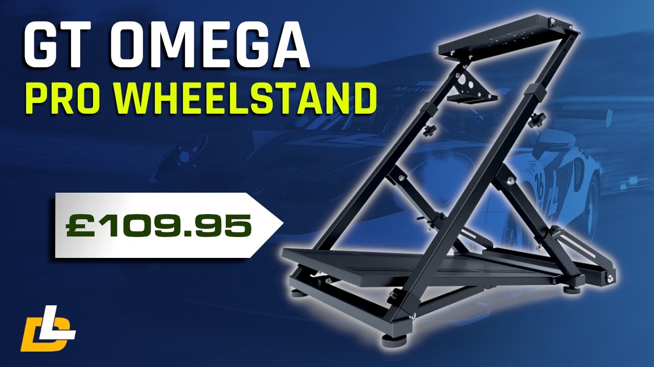GT Omega PRO Wheelstand Quick Review - Foldable £110 Sturdy Stand - YouTube