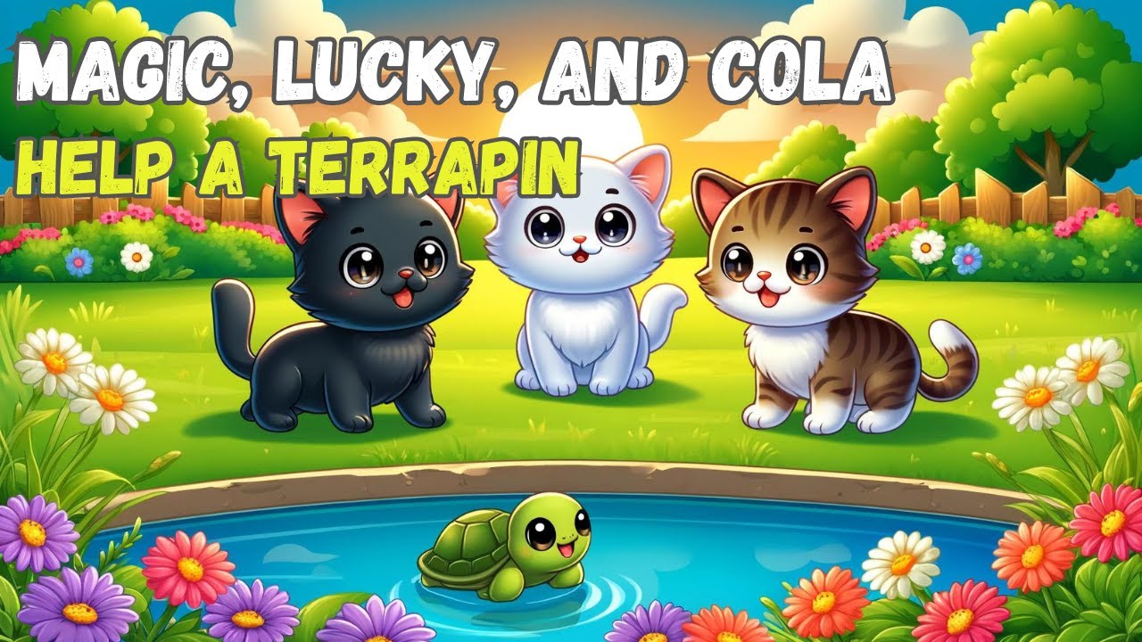 Magic, Lucky, and Cola Help a Terrapin - YouTube