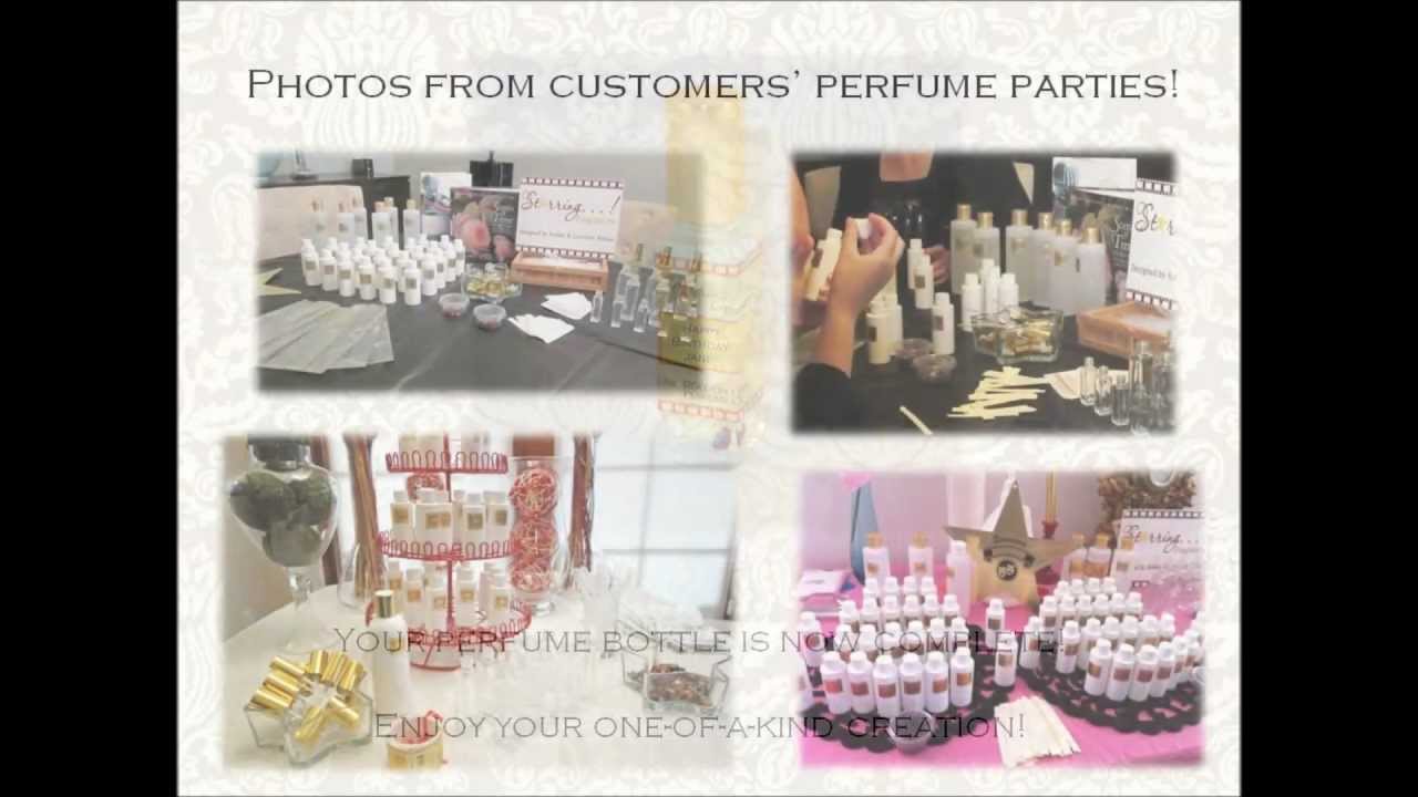 Starring Fragrances - Perfume Party in a Box Instructions - YouTube