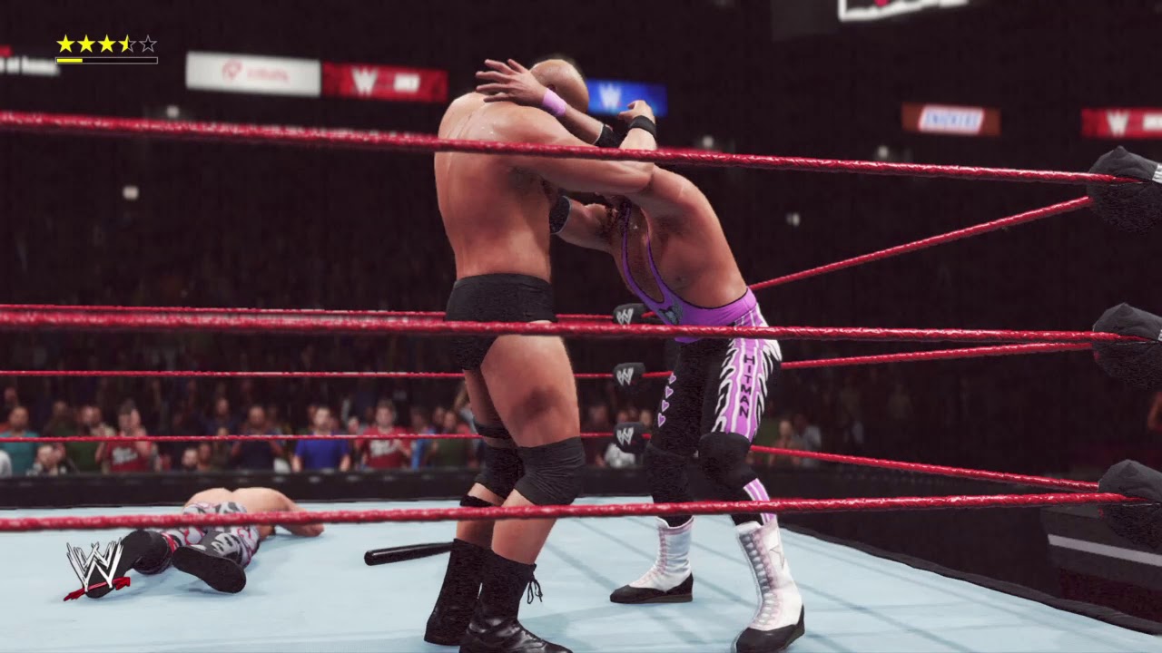 WWE Championship (Bret vs. Shawn vs. Austin) - YouTube