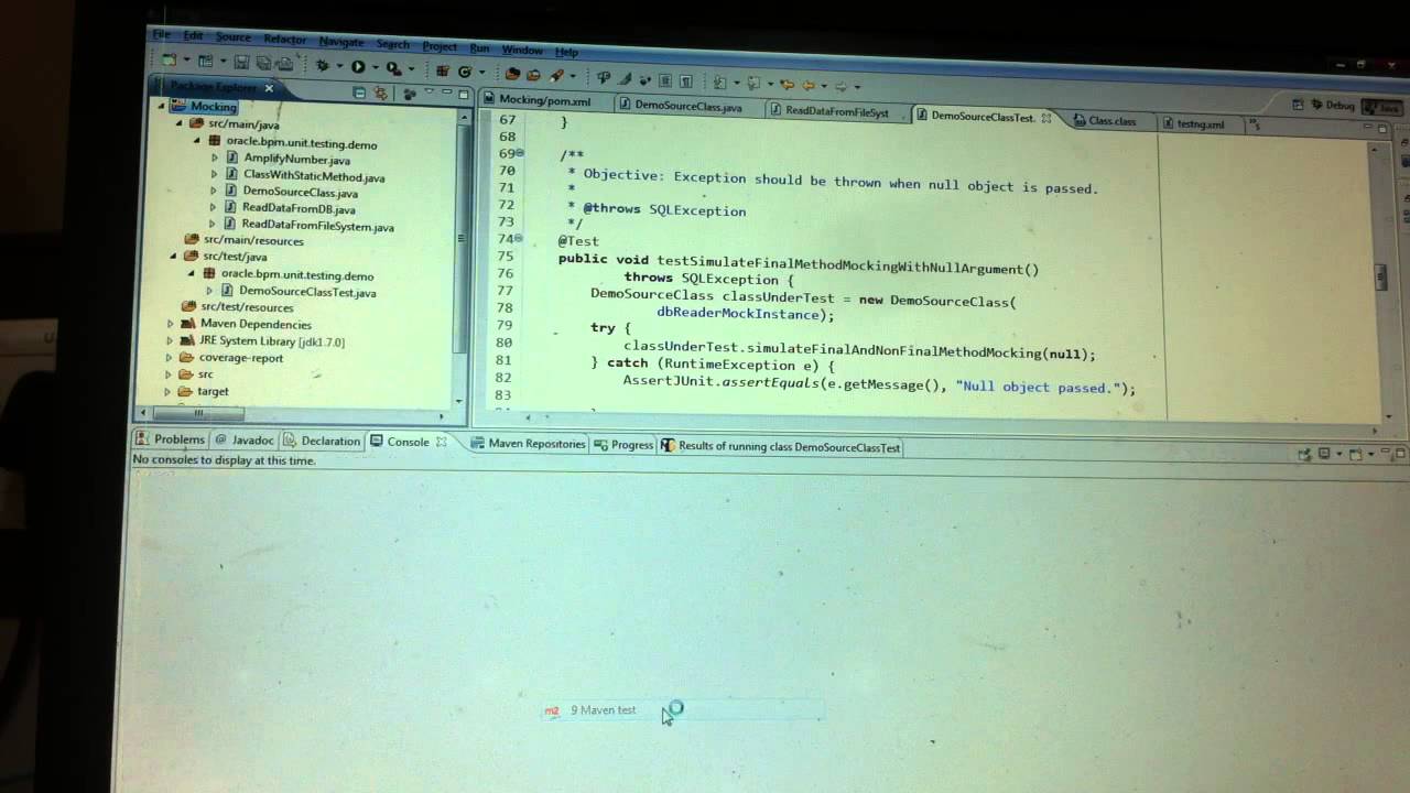 Running Unit Test Case With JMockit And TestNG YouTube Running Unit Test Case With JMockit And TestNG YouTube