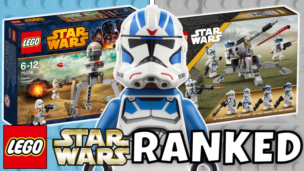 Ranking Every Lego Star Wars Clone Trooper Battle Pack From Worst to ...
