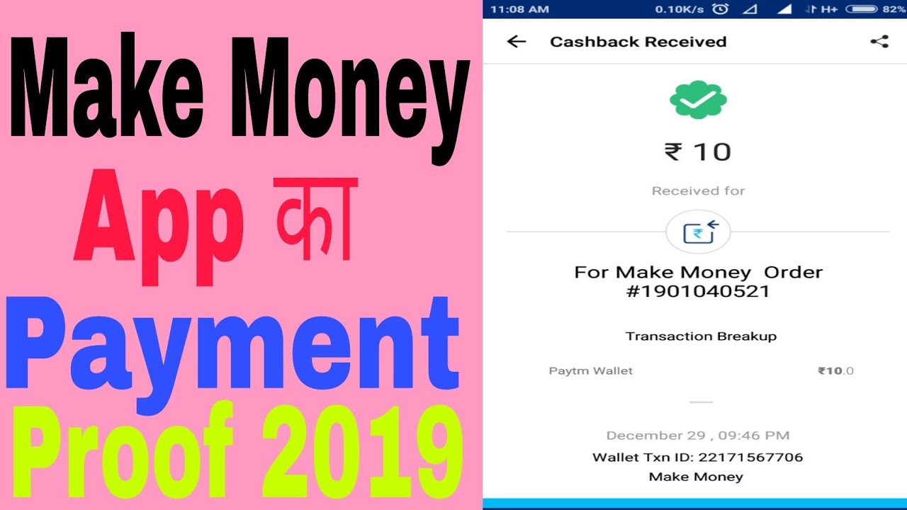 Payment Proof of Make Money App - Earn money from Spin || Update World ...