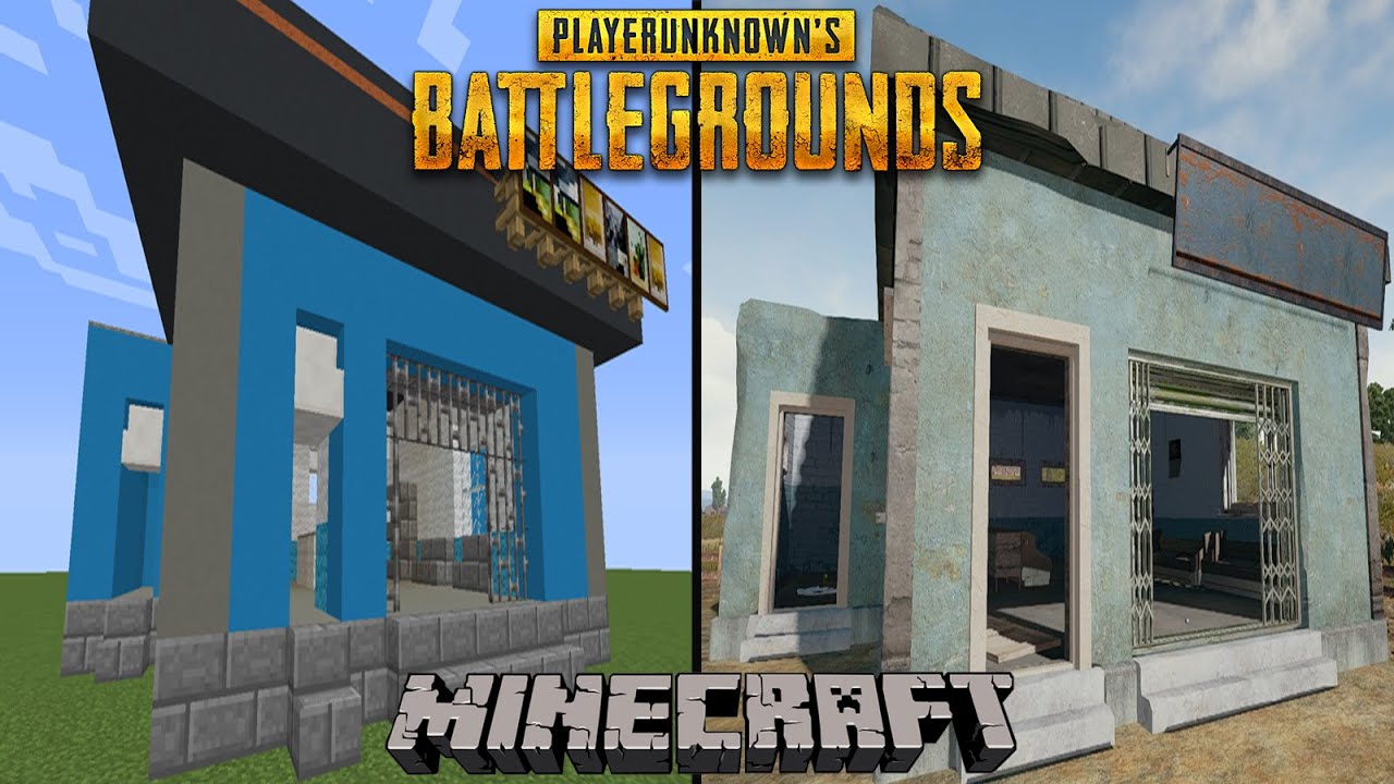 CARA MEMBUAT RUMAH PUBG #1 - MINECRAFT INDONESIA - YouTube