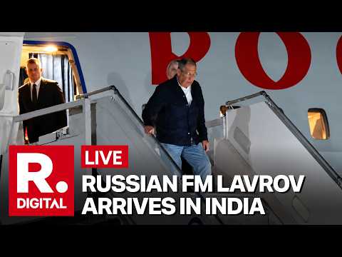 LIVE: Russian Foreign Minister Sergey Lavrov Arrives In India | BRICS Summit | Putin | PM Modi