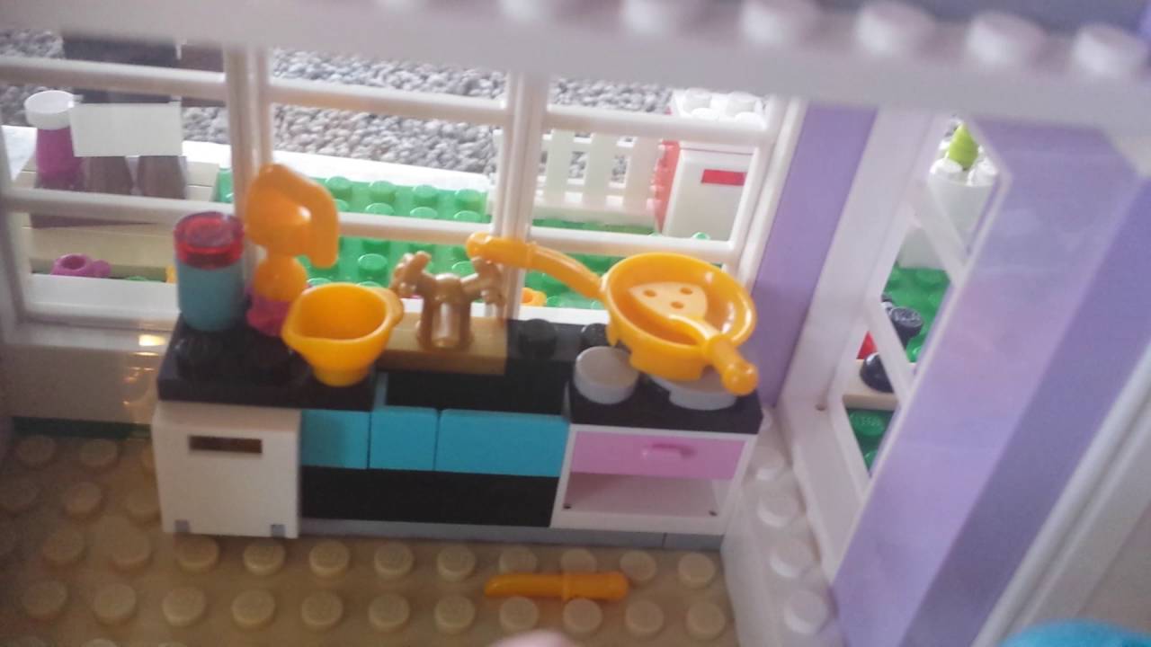 lego friends tour of emmas house - YouTube