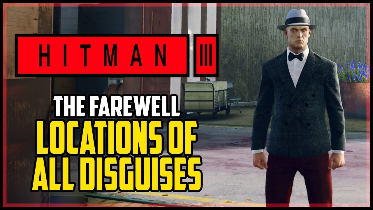 Hitman 3 All Disguises Mendoza (Chameleon Challenge) - YouTube