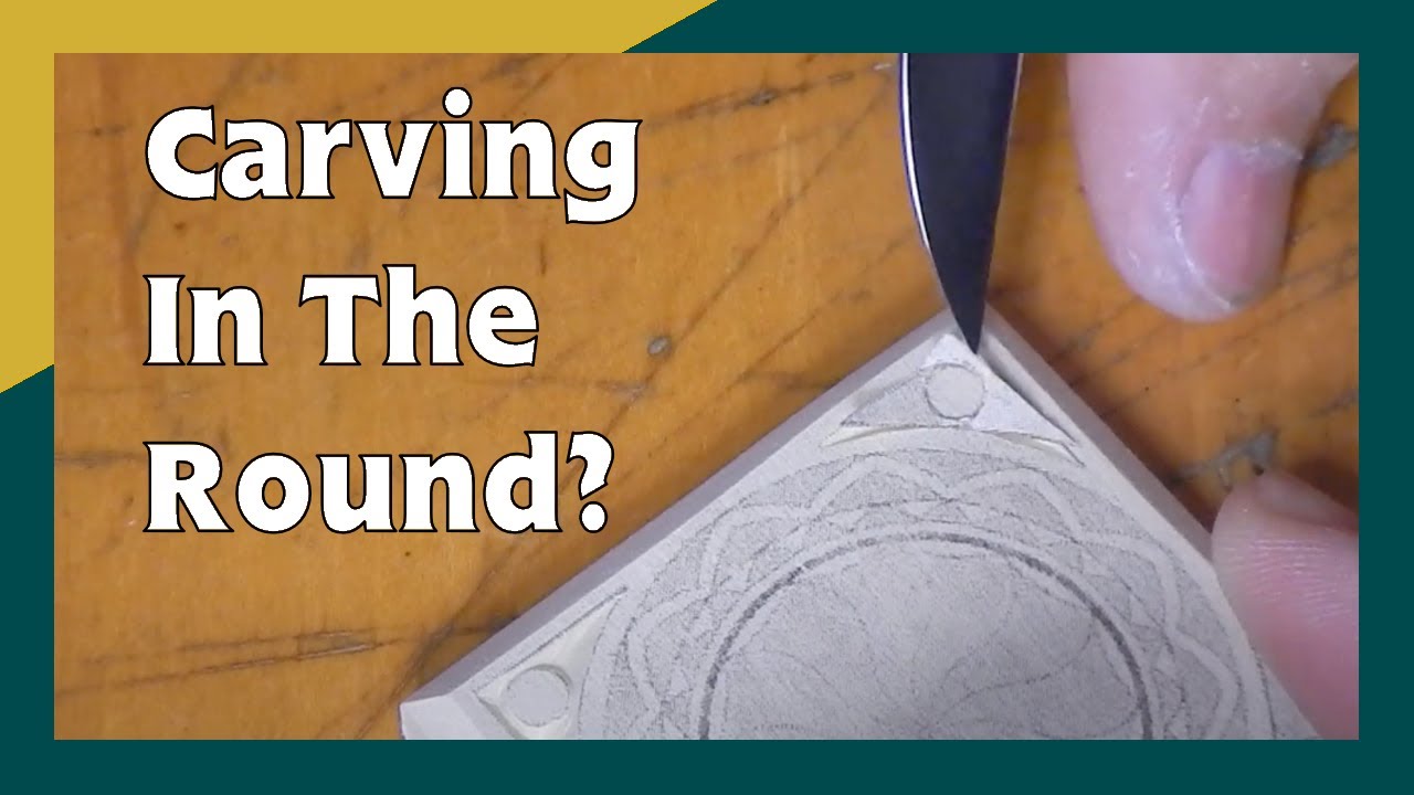 Chip Carving Small Circles on a Magnet | CARVE+SHARE - YouTube