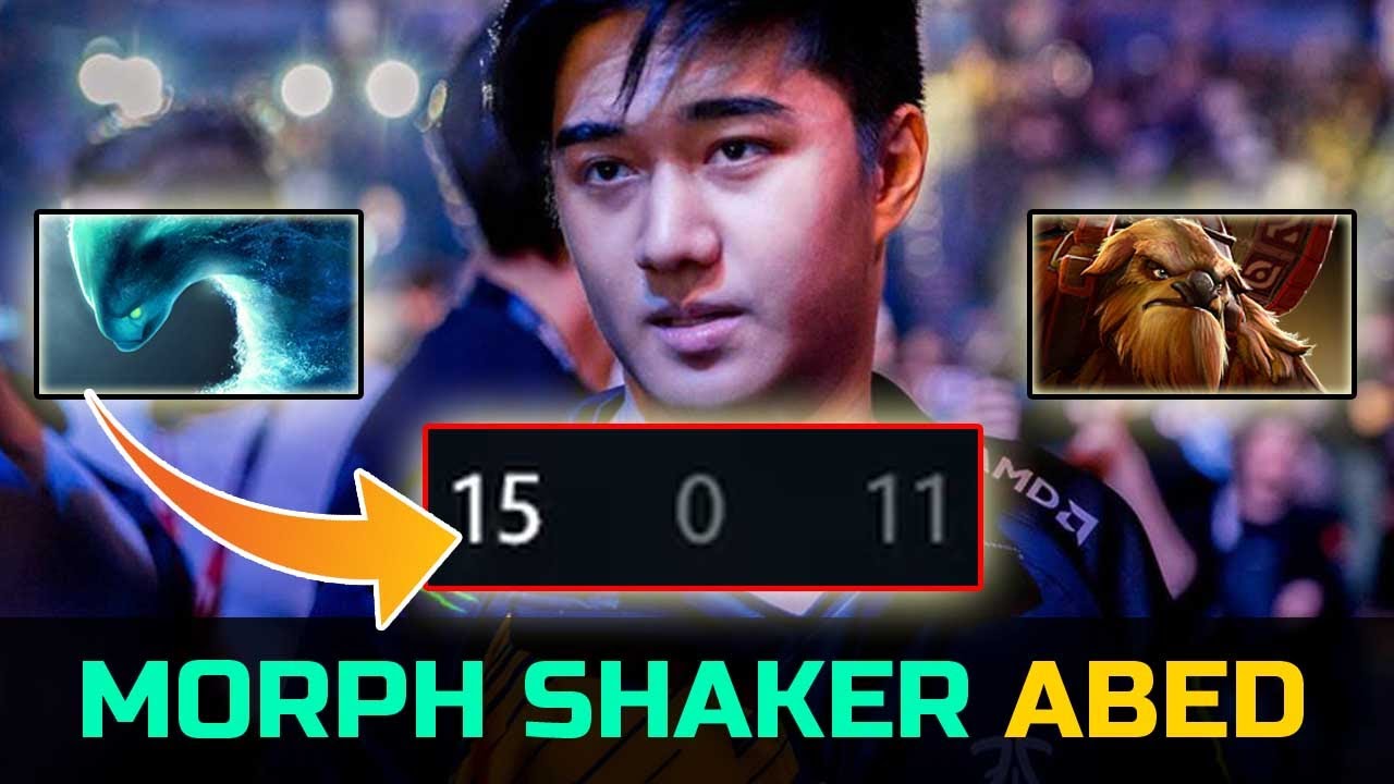 ABED MORPH SHAKER STRAT - 11KMMR PERFECT RECORD DOTA 2 - YouTube