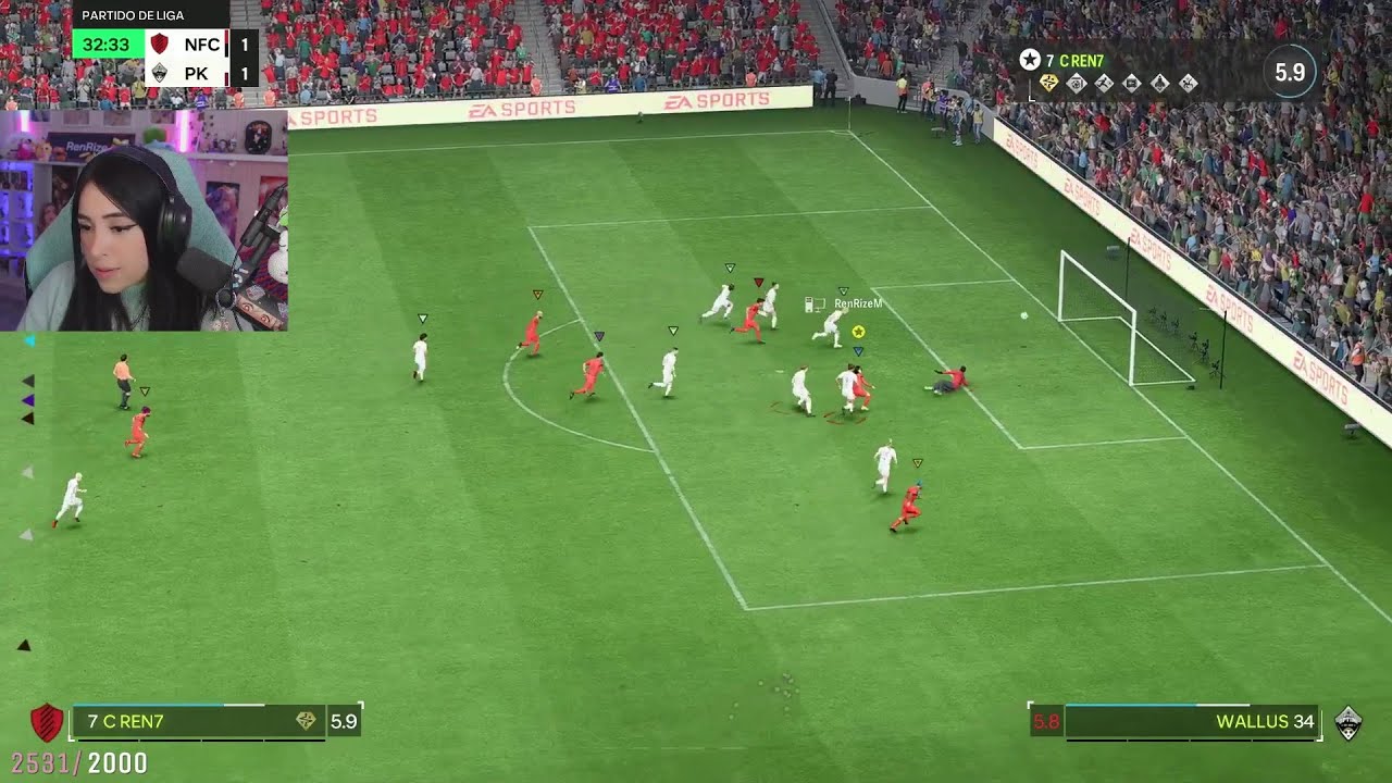 GOOOOL CREN7 EN EL OCTAVO PARTIDO CON NOJOSTROS FC | RENRIZE - YouTube