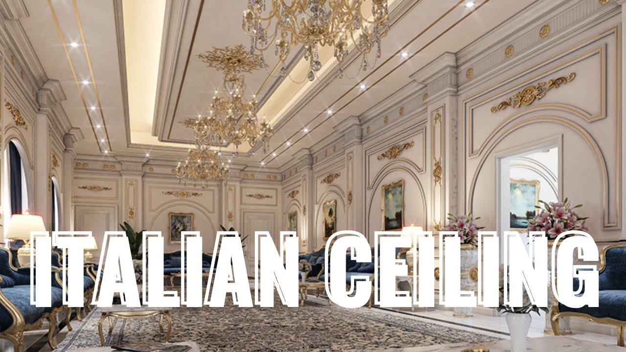 "Italian Elegance Unveiled: Modern vs Classic Ceiling Designs" - YouTube