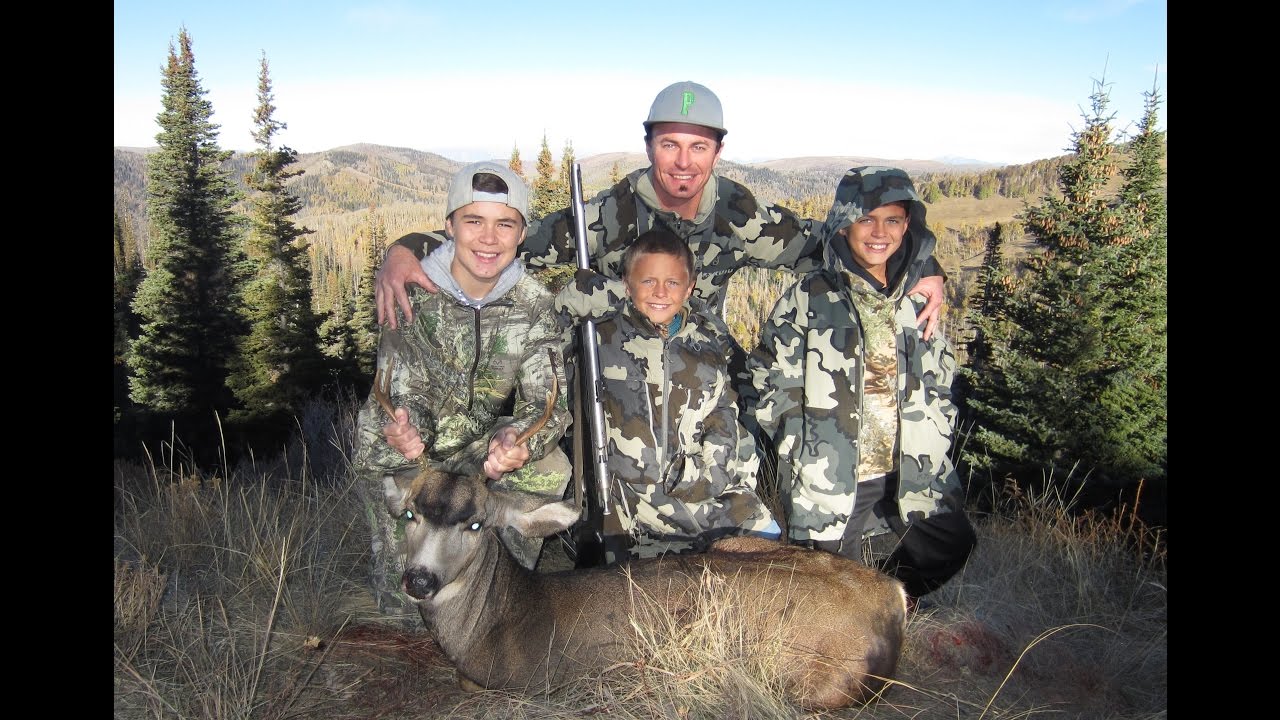 Utah Muzzle Loader Mule Deer Hunt 2016 - YouTube