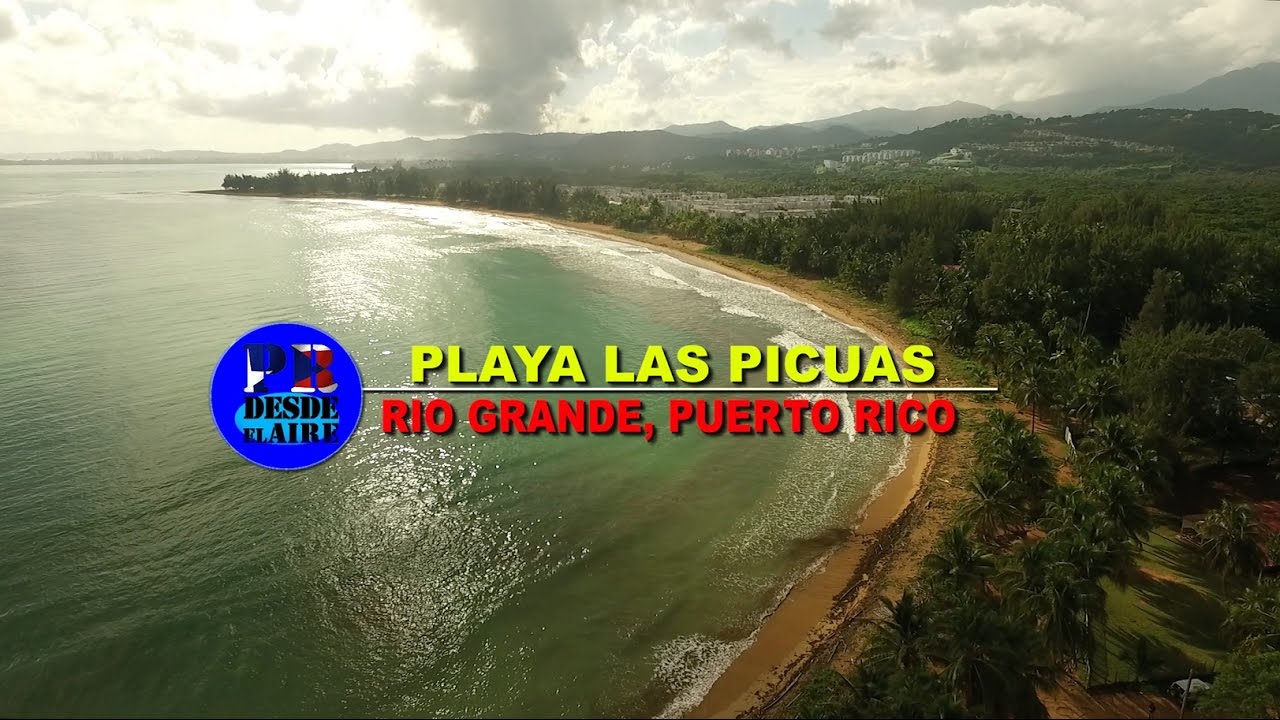 PLAYA LAS PICUAS en RÍO GRANDE - YouTube