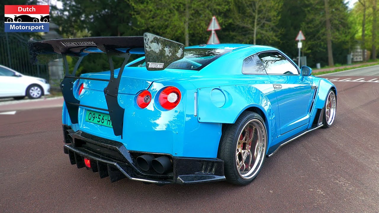100+ Nissan GT-R leaving Europe's Biggest GT-R Meet! - YouTube