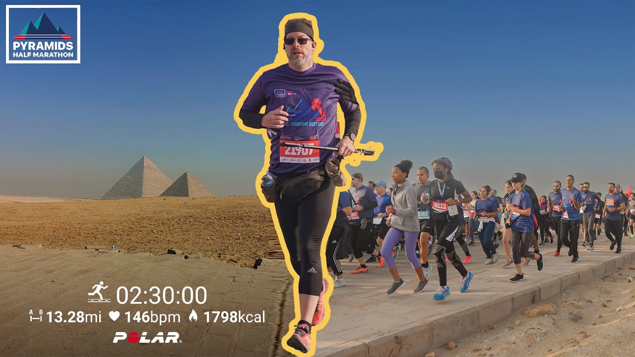A Run Through History - Cairo Pyramids Half Marathon - YouTube