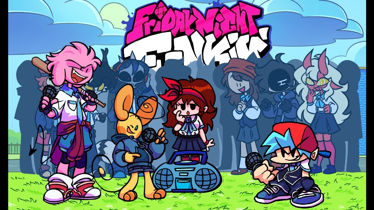 El primer encuentro de boyfriend y girlfriend - FNF Maginage Matches ...
