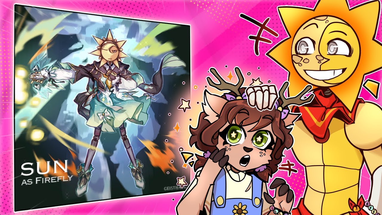 WE REACT TO YOUR FAN ART | Sun and Moon as VIDEO GAME CHARACTERS! - YouTube