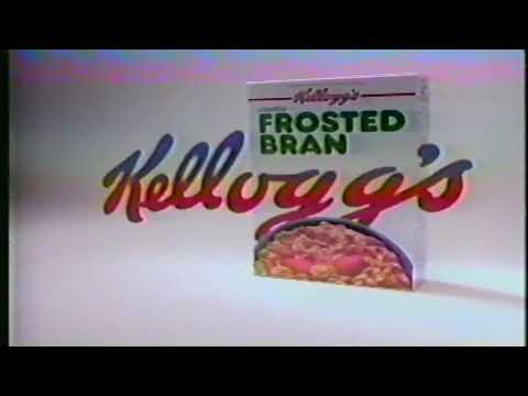 Kellogg's Frosted Bran Cereal 1992 Commercial
