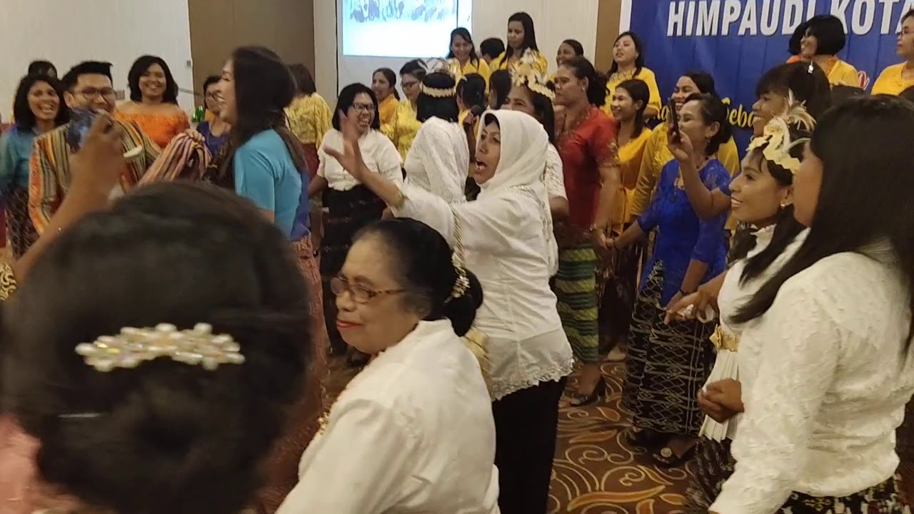 Tari Tebe Himpaudi Kota Kupang NTT - YouTube