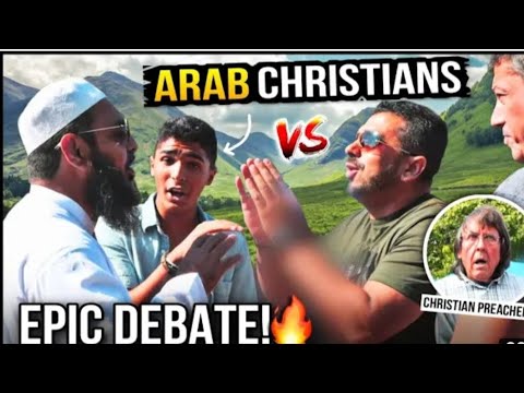 Epic debate Arab Christian vs Shaikh Usman||debate with Arab Christian ...