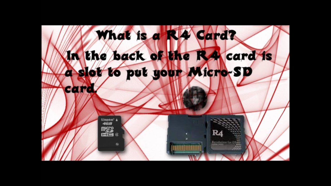 What is an R4, R4i flash card? - YouTube