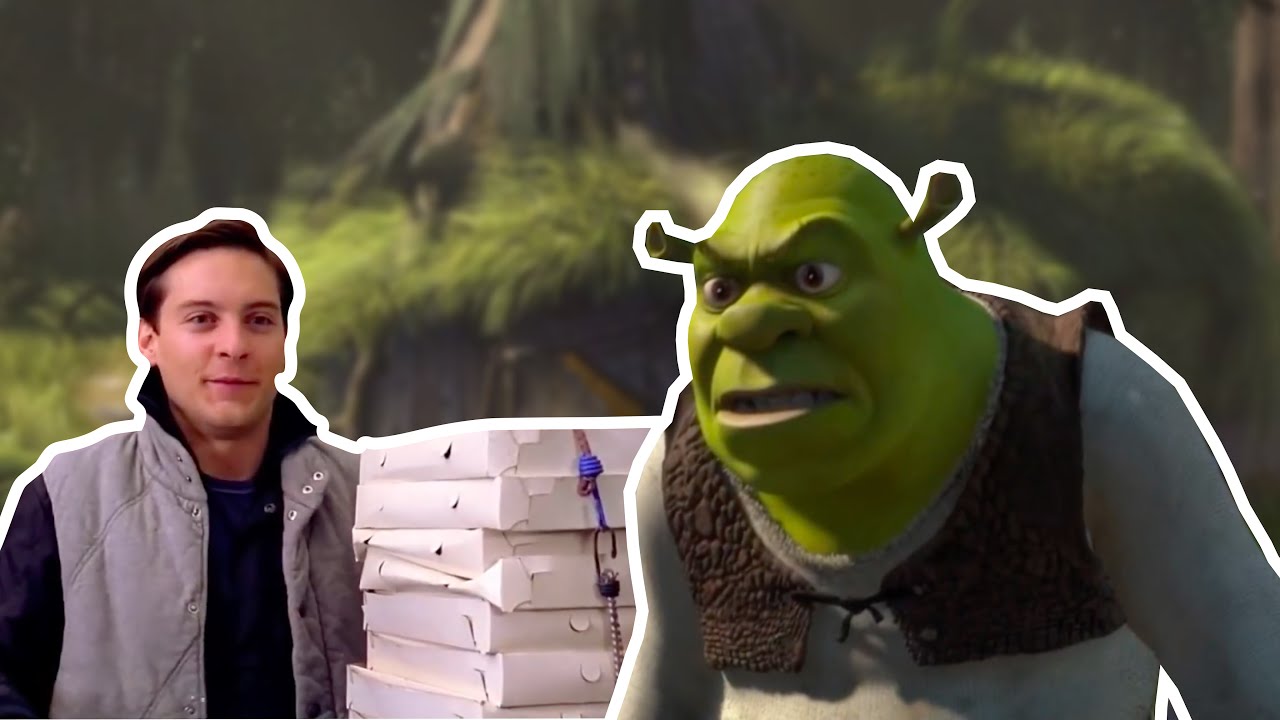 Peter Parker delivers Pizza to Shrek - YouTube