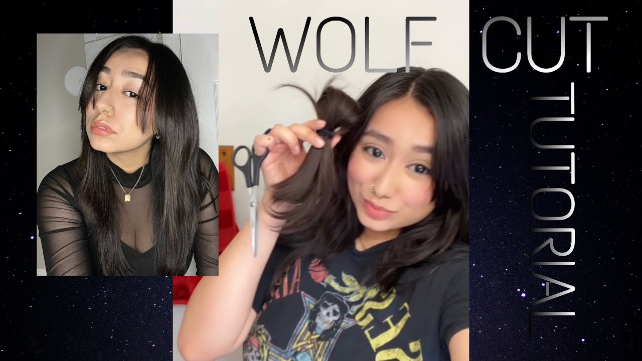 my way too in depth | WOLF CUT HAIR TUTORIAL - YouTube