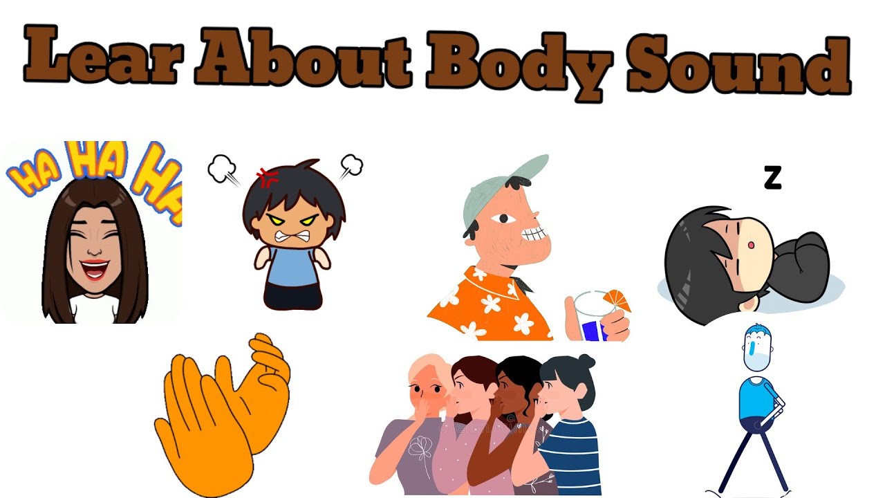 Learn About Body Sound | Body Sound | Learning Video For Kids | Easy ...
