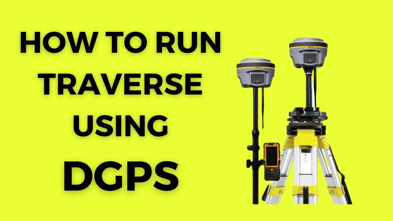 Traverse surveying || how to run traverse using DGPS - YouTube