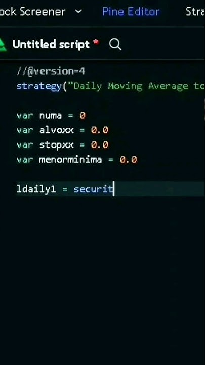TRADINGVIEW PINESCRIPT PROGRAMMING #pinescript #tradingview - YouTube