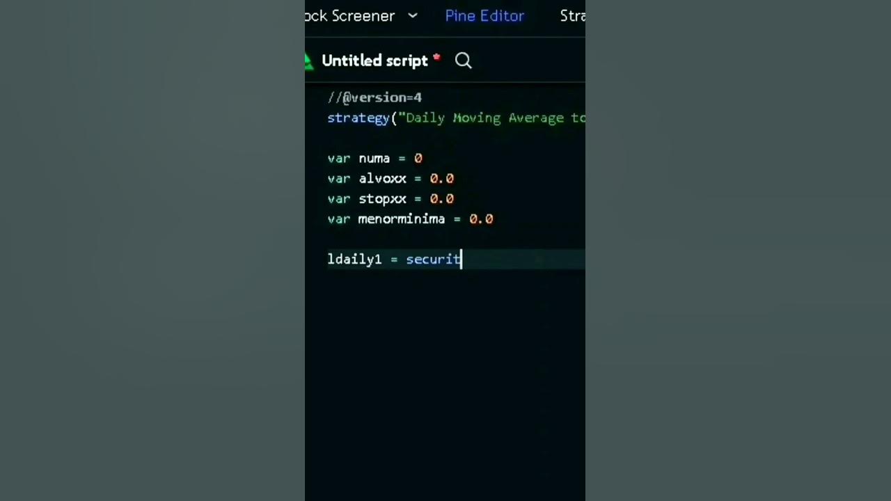 Tradingview Pinescript Programming Pinescript Tradingview Youtube
