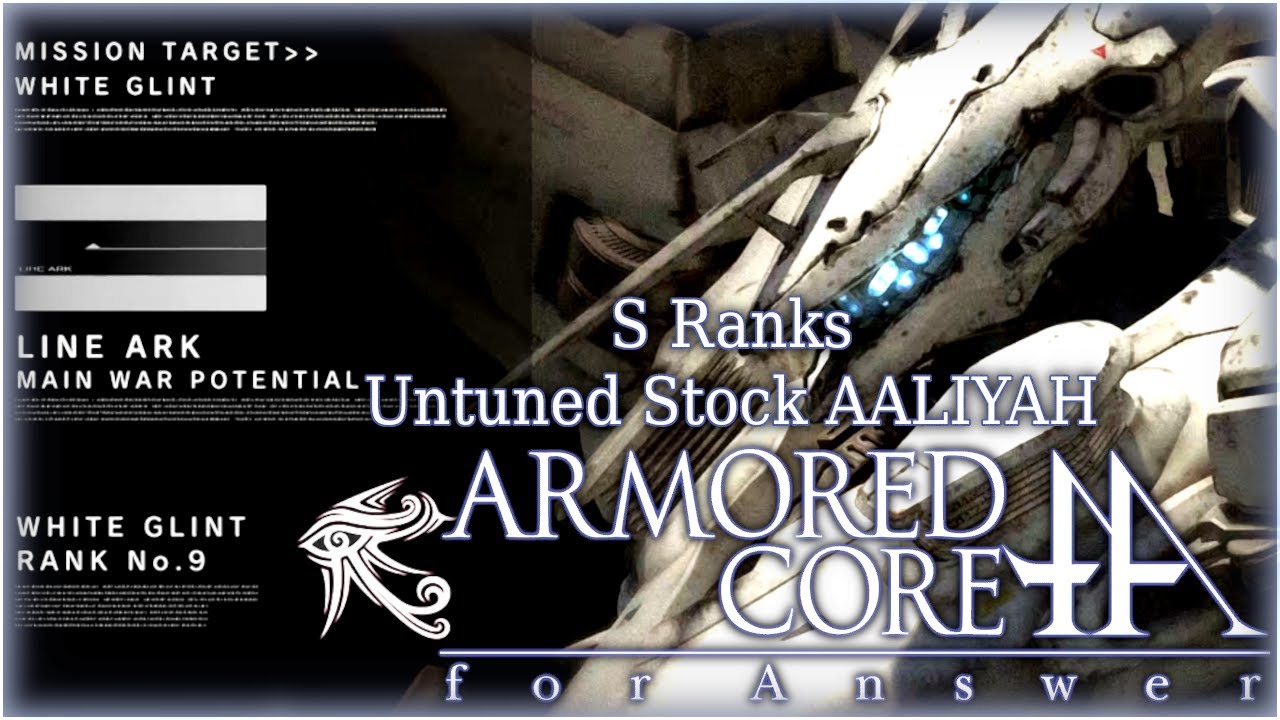 The End Of Line Ark | Armored Core: For Answer - YouTube