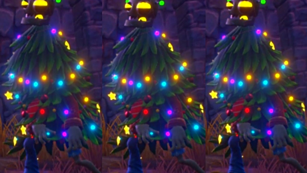 PVZ Garden Warfare 2: NEW CHRISTMAS TREE Spawnable Zombie! (FEASTIVUS ...