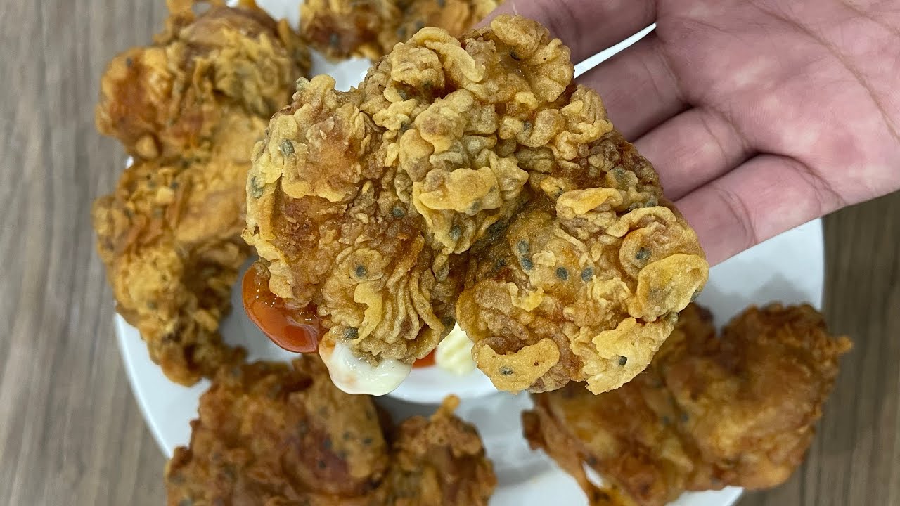 Tips for frying chicken CRISPY and keeping it for a long time. - YouTube