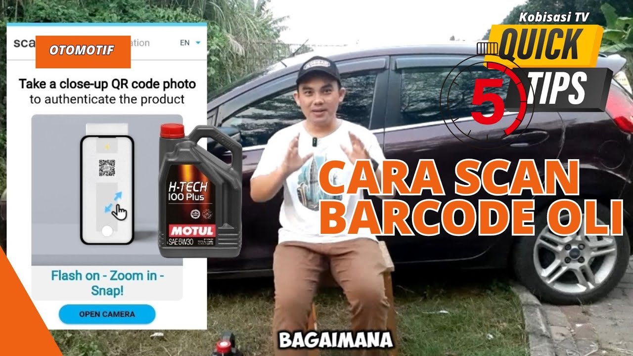 CARA SCAN BARCODE OLI MOTUL AGAR AMAN DARI PEMALSUAN #automotive # ...