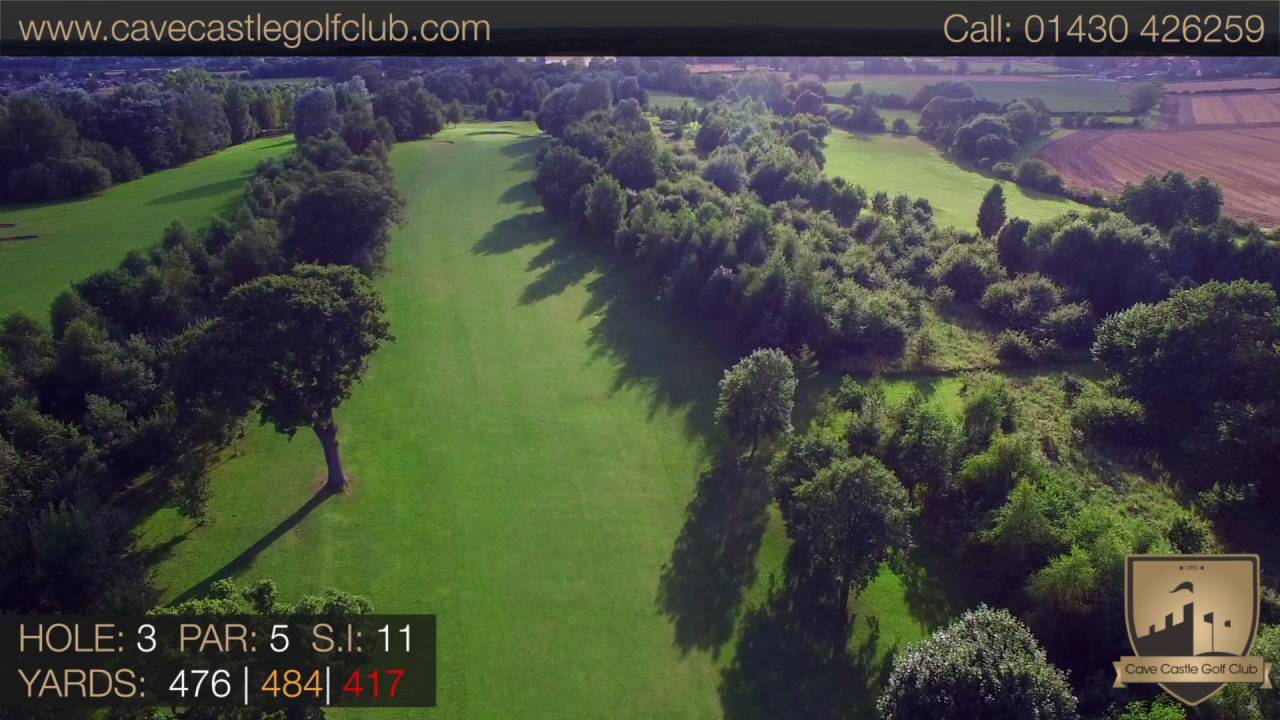 Cave Castle Golf Club | Hole 3 Flyover - YouTube