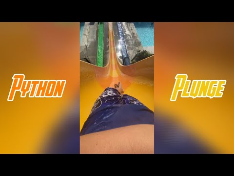 Python Plunge POV Miniature Freefall Slide - YouTube