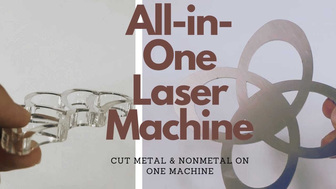 All-in-One FIBER Laser + CO2 Laser Machine: Cut Metal and Nonmetal ...