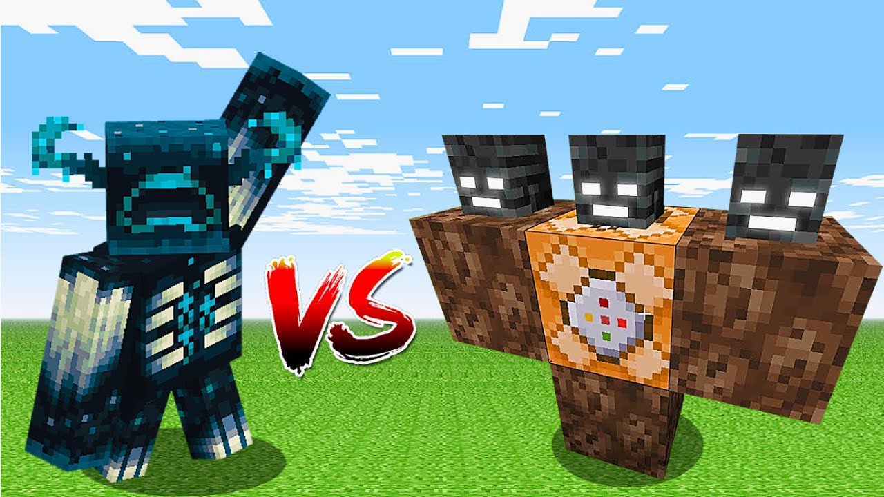 Warden vs Wither storm Who will win Wither storm fusion vs Warden # ...