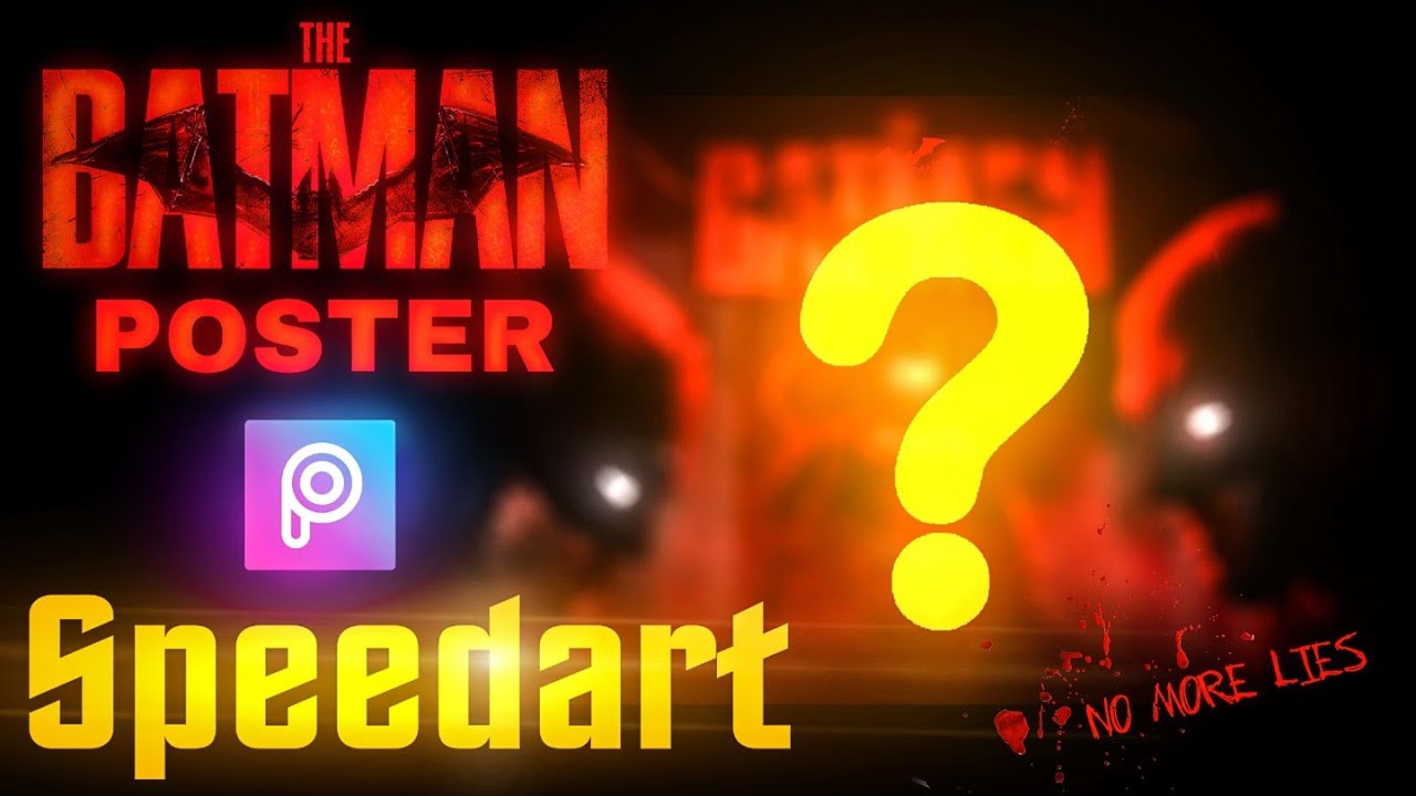 Batman in the MULTIVERSE poster | Picsart speedart | The Batmen in ...