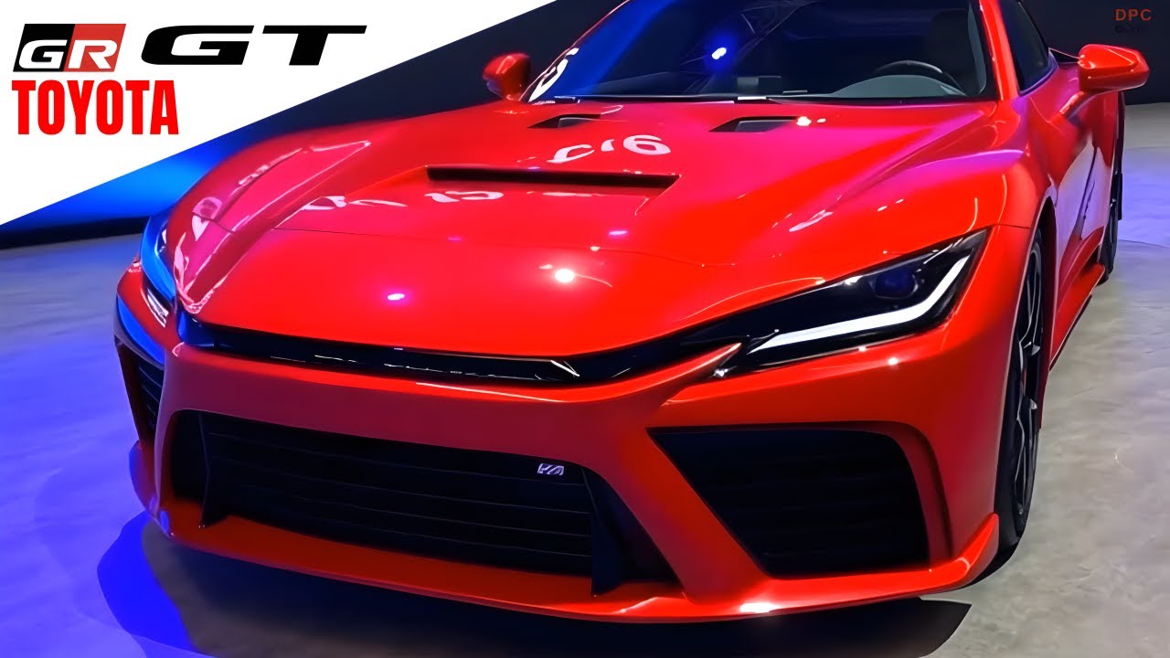 Toyota GR GT Hybrid in Red Shades: The Powerful Look You Were Not ...