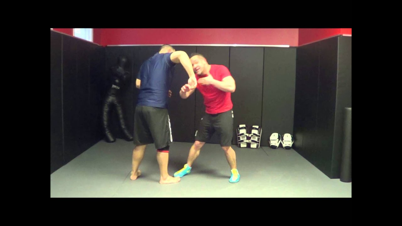 MMA Training: Peak Out Off Front Head Lock - YouTube