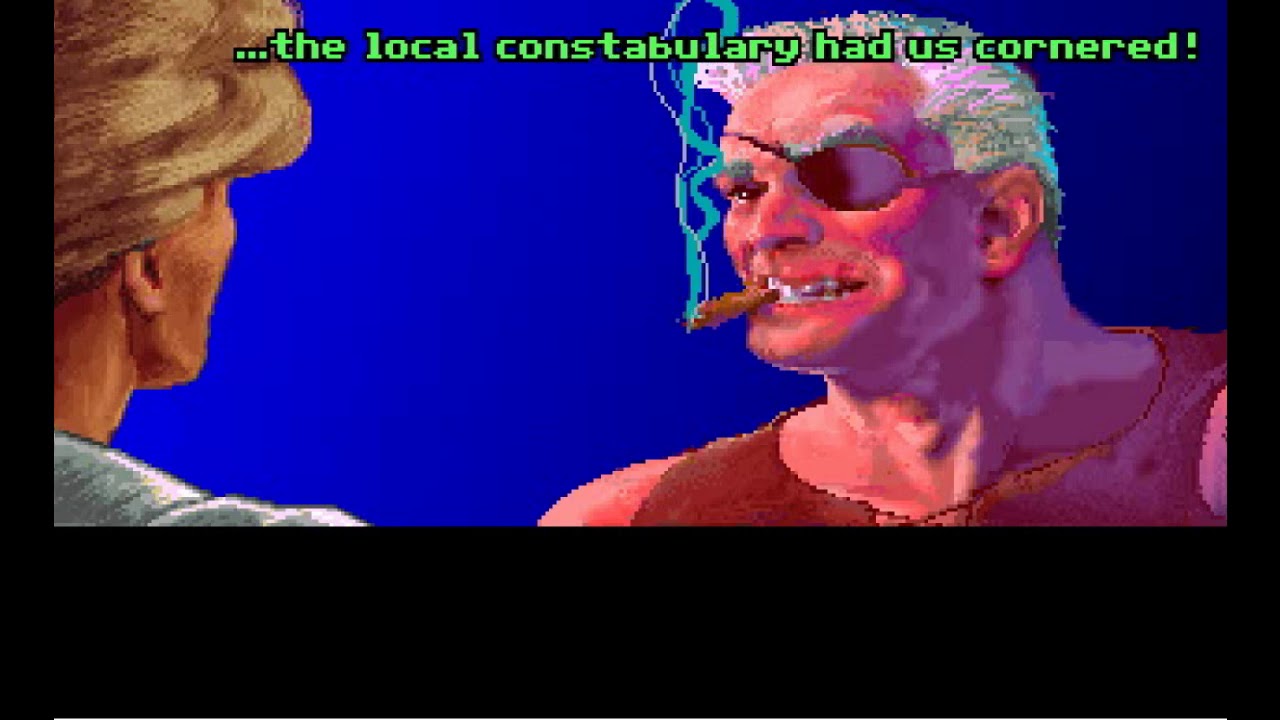 Secret of Monkey Island-Sword fight Training - YouTube